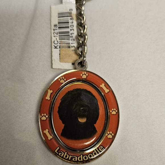 Accessories | New Labradoodle Keychain Orangered Dog Keychain Pet ...